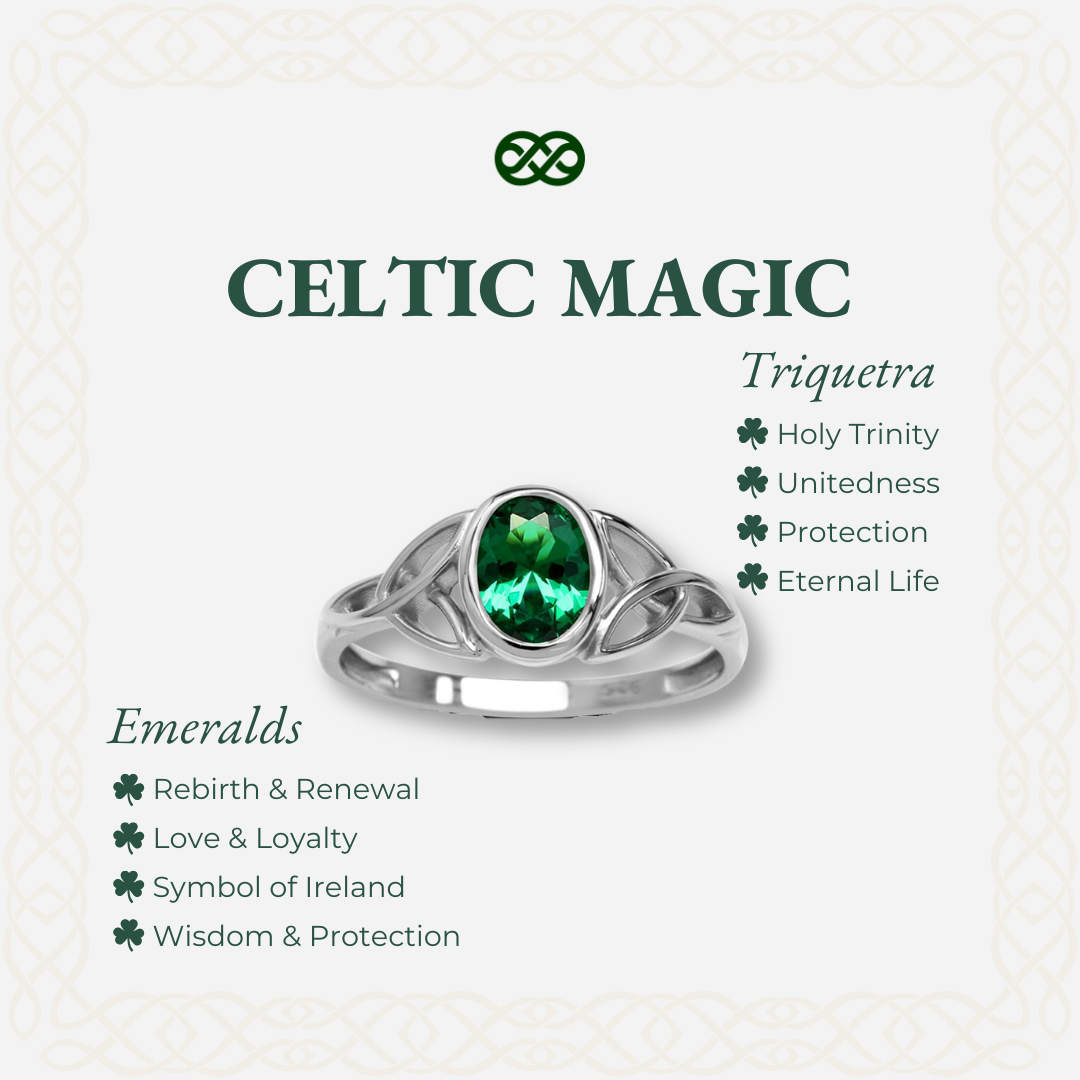 Celtic Magic 18K White Gold Collection | Irish Celtic Jewelry Gifts ...